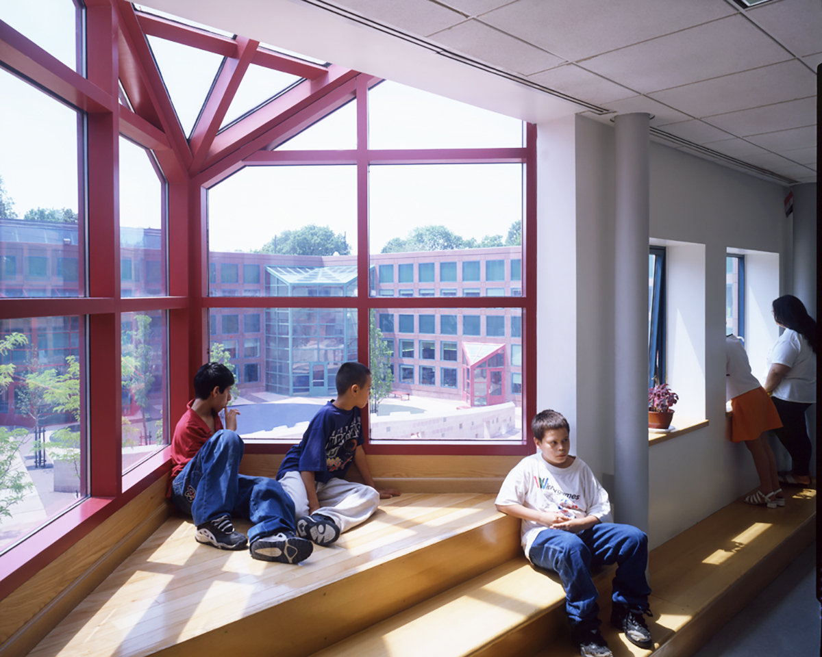 elementary school courtyard